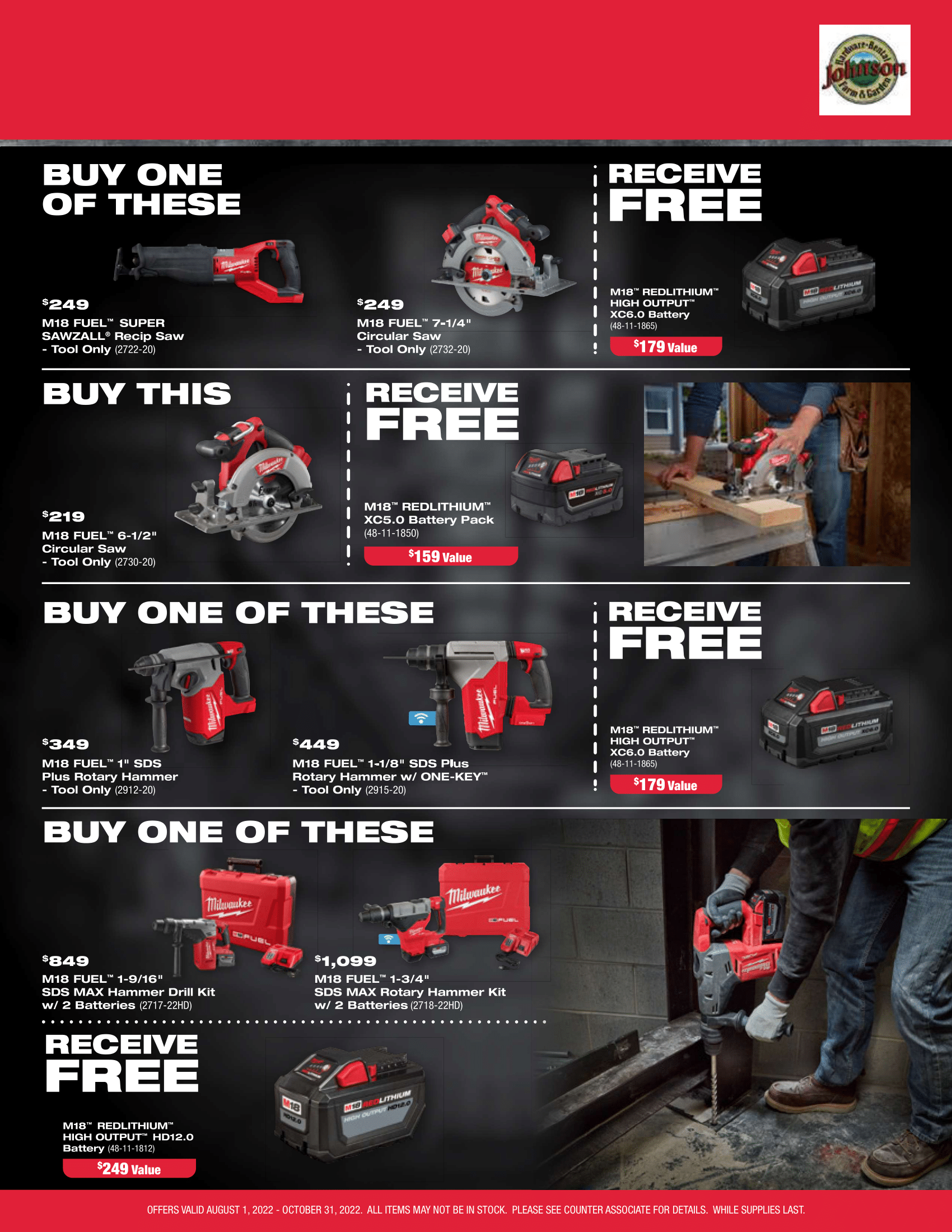 Milwaukee Promotions