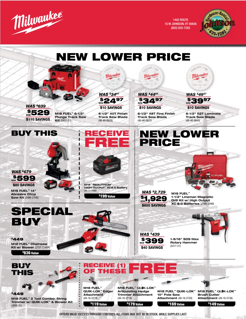 Milwaukee Promotions